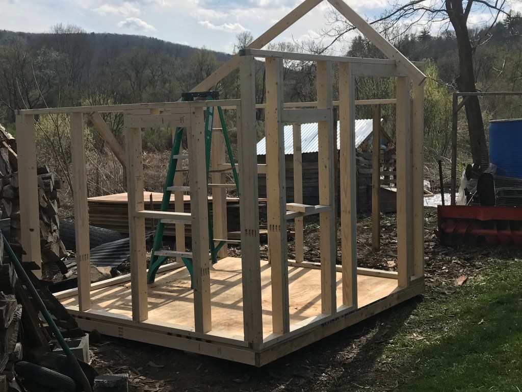 Building a Turkey Coop | two branches homestead