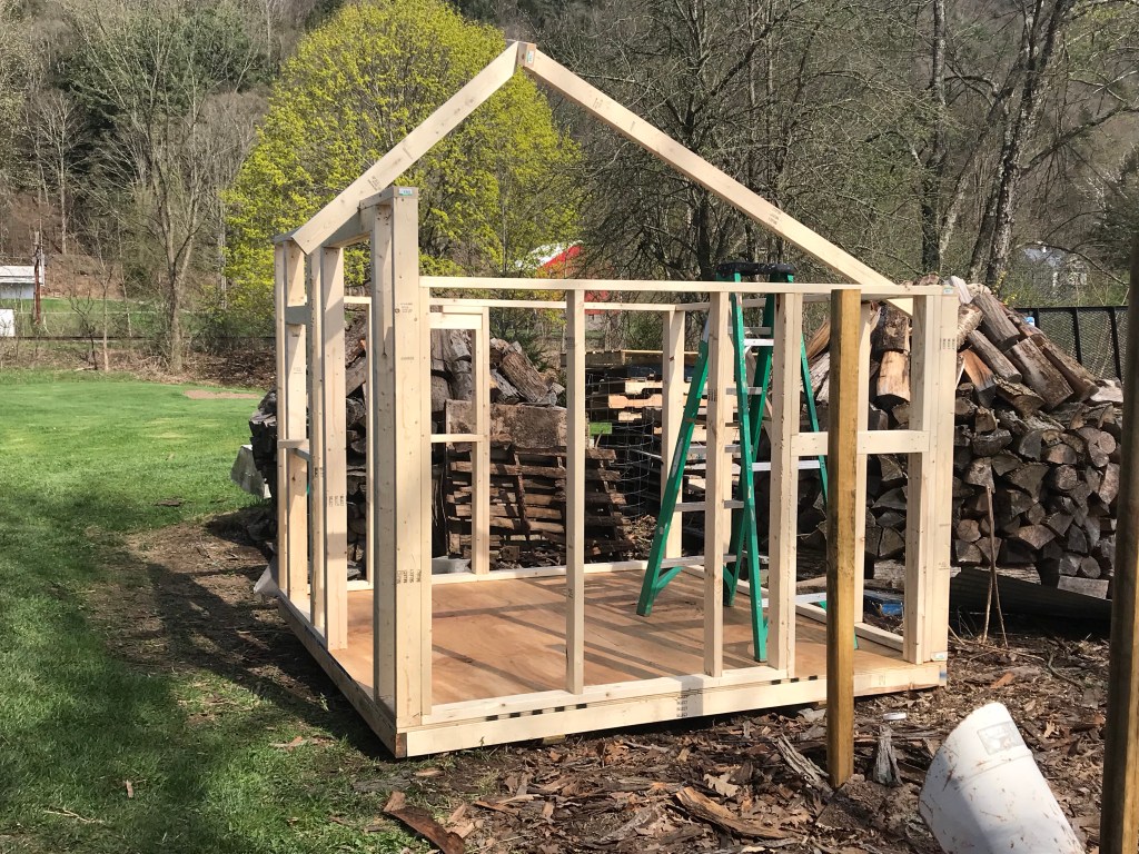 Building a Turkey Coop | two branches homestead