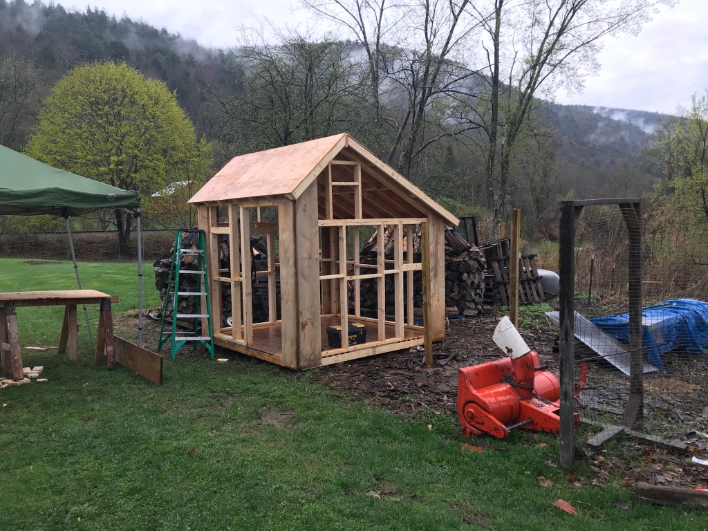 Building a Turkey Coop | two branches homestead
