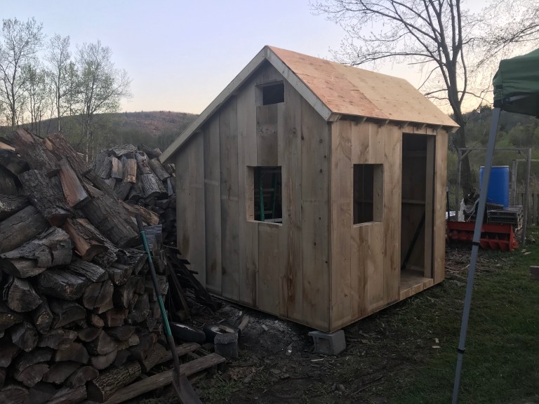 Building a Turkey Coop | two branches homestead